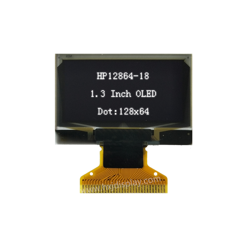 1.3″ OLED 128×64 monochrome screen 30 pin SH1106G - HUA XIAN JING ...